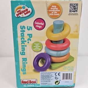 Red Box | Toys | Baby Toy Stacking Rings 5 Pieces Learning ...